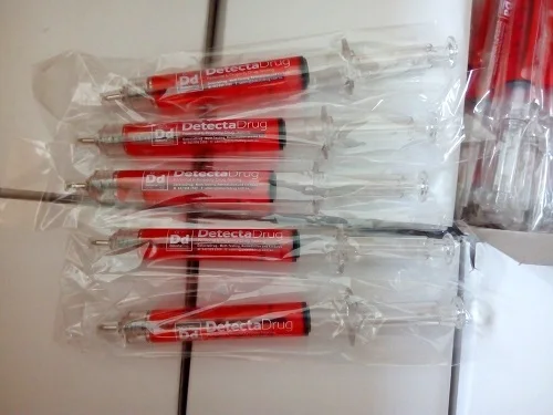 Custom Injection Shaped Medical Promotional 5ml Syringe Ball Point Pen ...