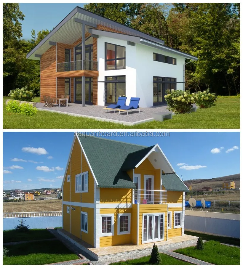 Sandwich Panel Polystyrene Concrete Walls Prefab Houses Nepal - Buy ...