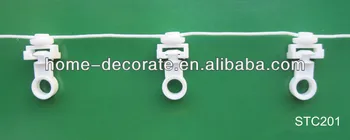 Plastic Curtain Carrier Stc201 - Buy Plastic Curtain Carrier,Ripple ...