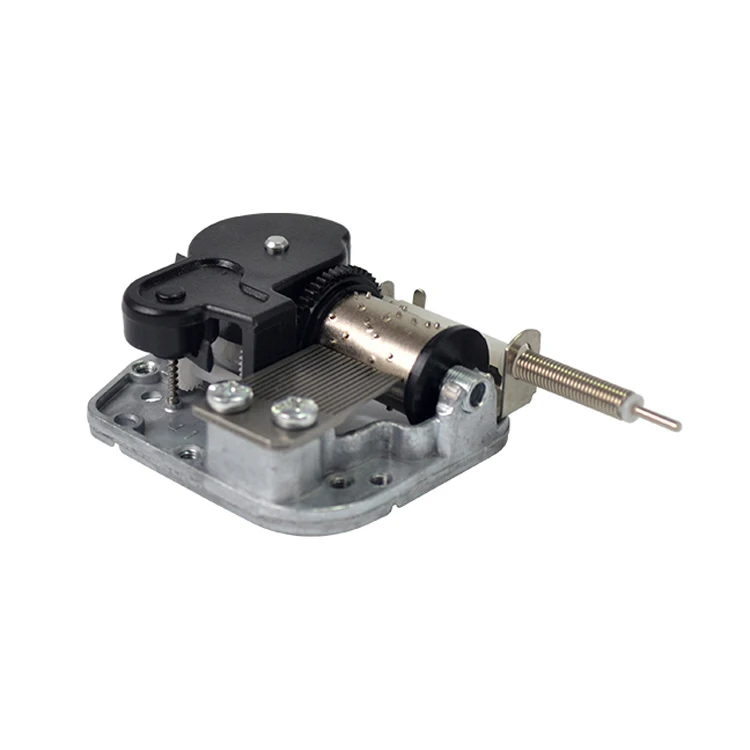 18 Note Standard Clockwork Driven Wind up Music Box Machine