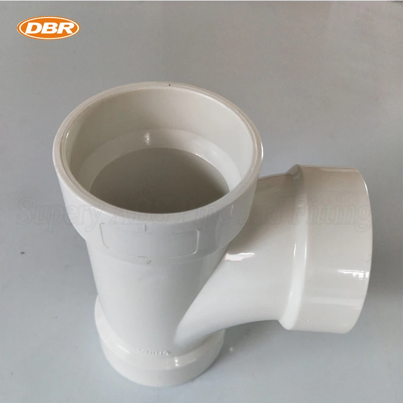 3 inch PVC Sanitary Tee - cUPC Certified Drain Fitting - DBR Schedule ...