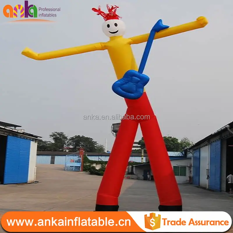 Outdoor Dancing Sky Guitar Man Type Mini Inflatable Air Dancer - Buy ...