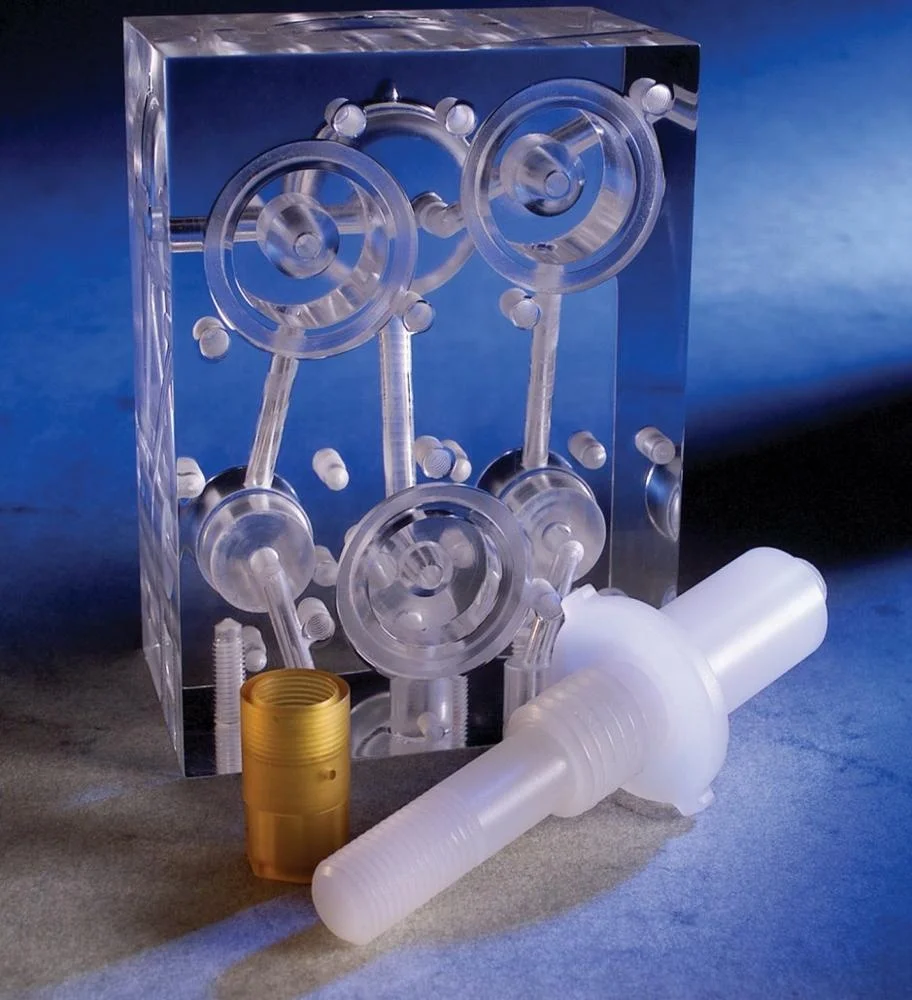 Acrylic Made Diffusion Bonded Microfluidic Manifold Good Optical ...