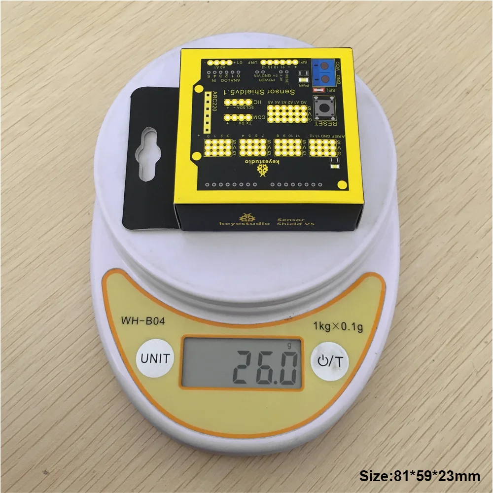 Keyestudio Sensor Shield V5 Expansion Board for Arduino Uno and Leonardo