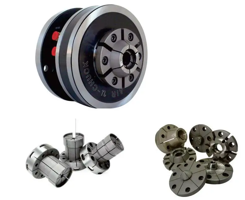 Ultra high precision selection clamping pneumatic diaphragm chuck ...