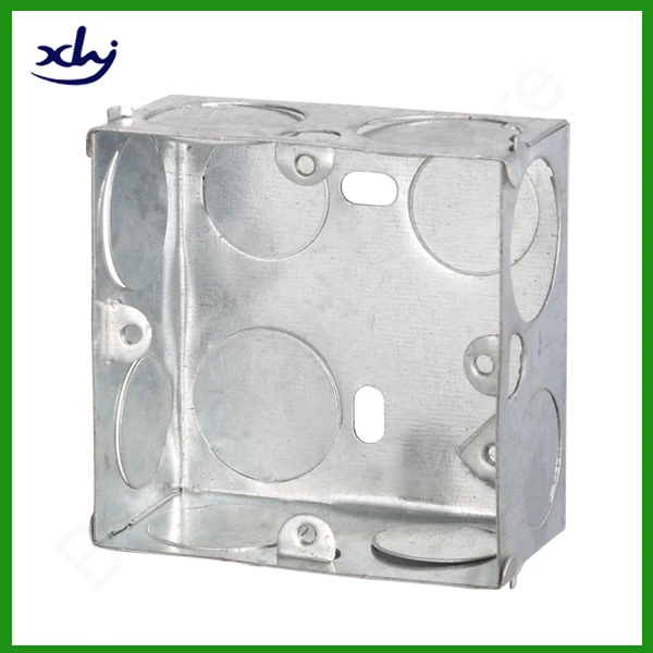 Galvanized Steel 3x3 One Gang 35mm Deep Electrical G.I Switch Box ...