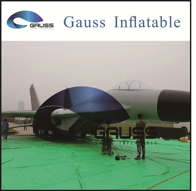 Inflatable Airplane Model Plane Decoy - Buy Inflatable Airplane ...