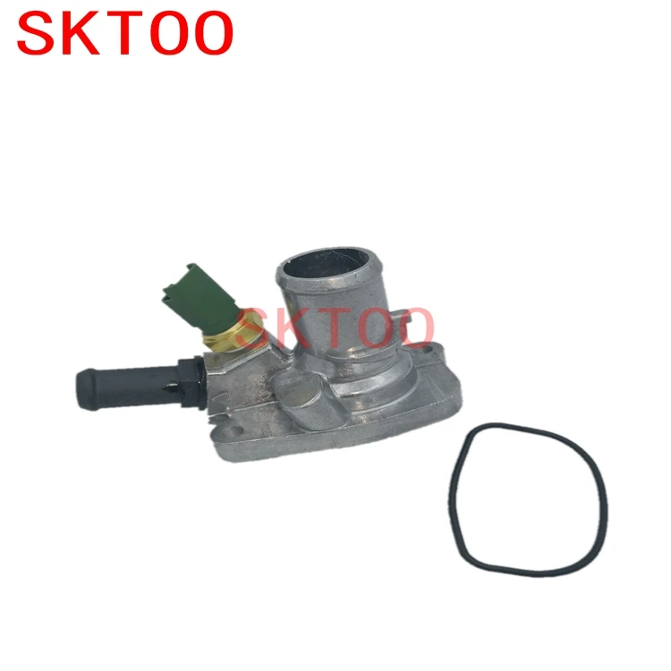 Car Thermostat Housing Thermostat Assembly 1535448 55202371 For Fiat ...