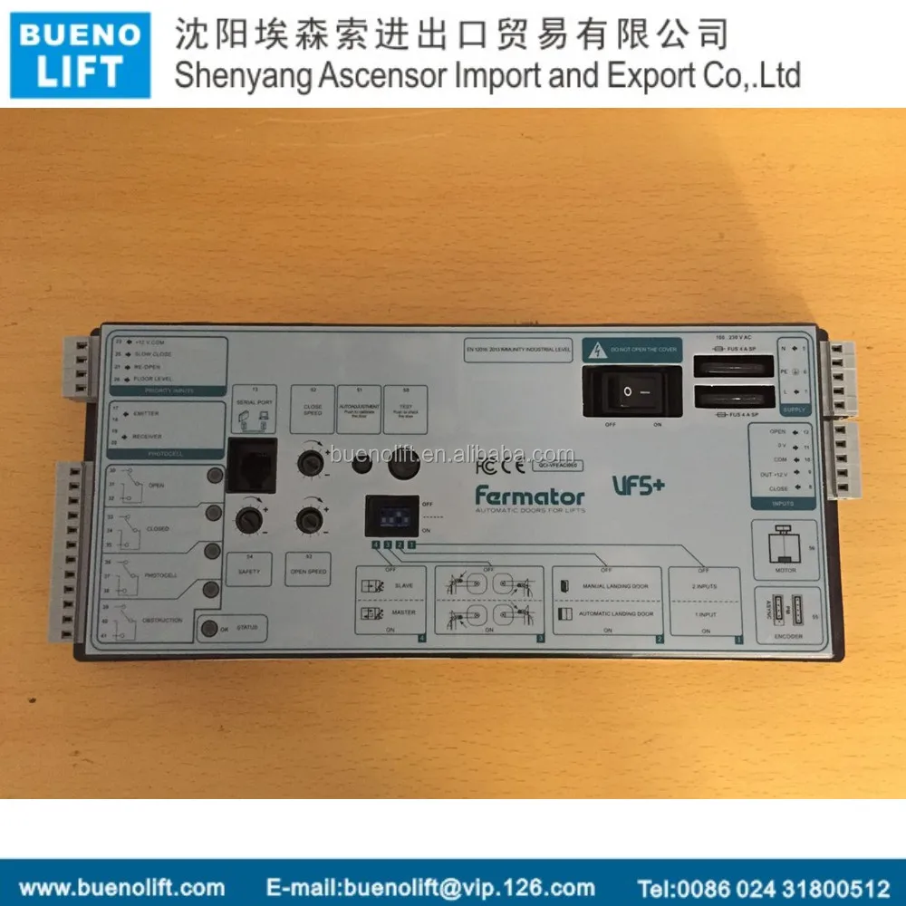 Fermator Door Drive Vf5+ For Elevator Parts - Buy Fermator V5+,Fermator ...