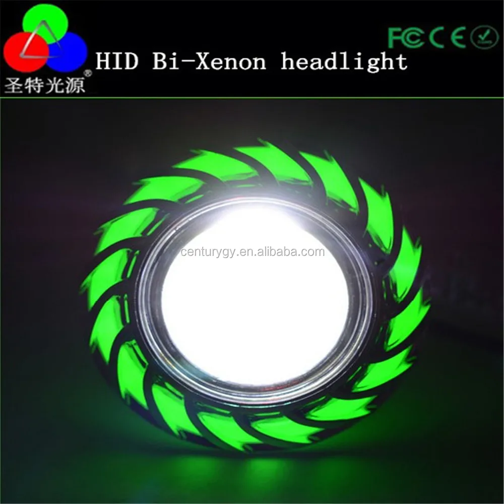30w Double Angel Eye Len Hid Bi-xenon Led Projector Lens Light For ...