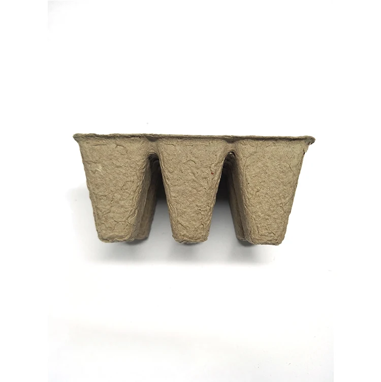 Eco-friendly Seed Planting 2x3 Cells Nursery Tray Paper Planting Tray ...