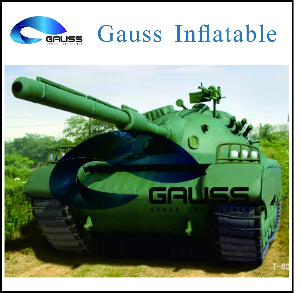 Newly Design Inflatable Decoy Tank Model Balloon Inflatable Tank For ...