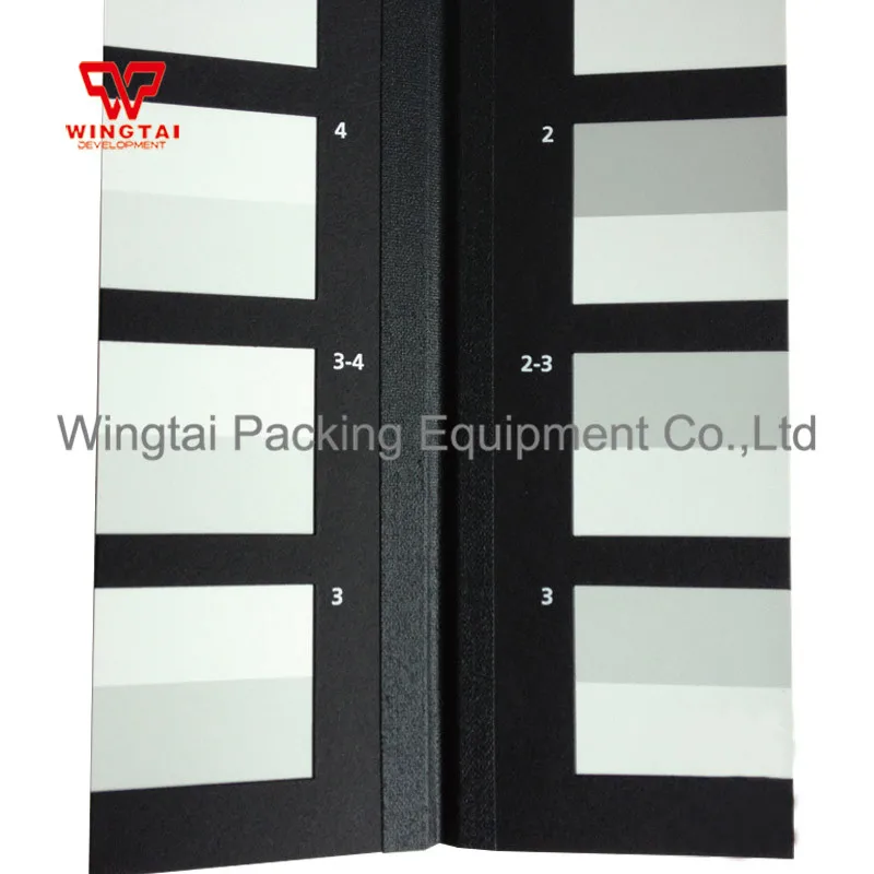 미국 Aatcc 협회 표준 염색 회색 카드/회색 스케일 Iso 105/a03,105/a02 - Buy 컬러 염색 그레이 카드 ...