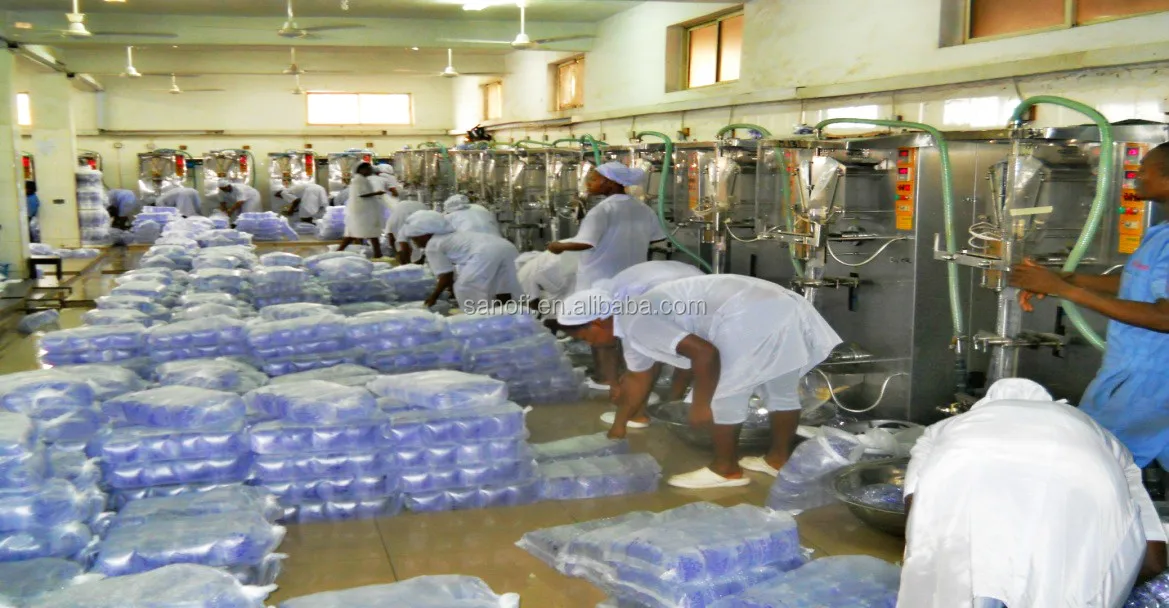 Sachet Pure Water Production Plant Machines - How to Make Sachet Water