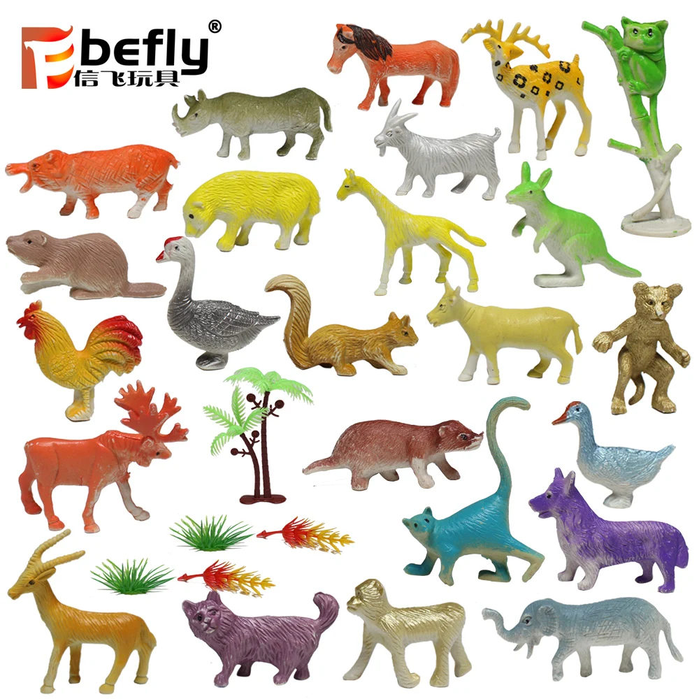 Miniature Plastic Animals