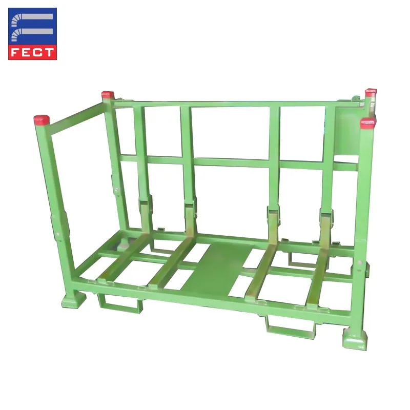Metal Steel Folding Pallets For Glass Auto Parts Metal Pallet Container ...