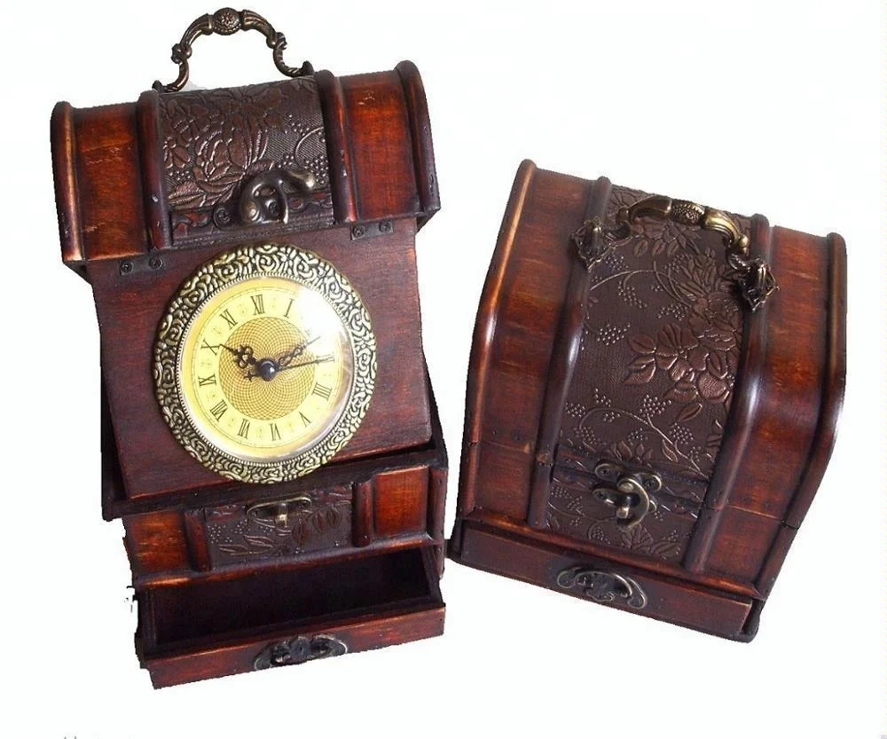 Customized Wooden Treasure Chest Vintage Treasure Chest Antique Wooden ...