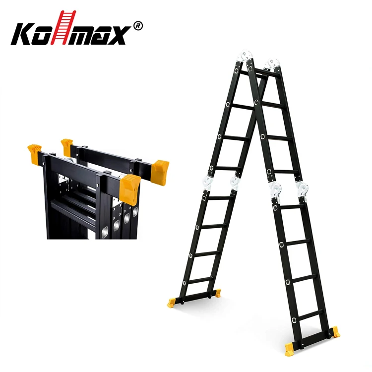 KOLLMAX Multifunctional Joint Ladder 4x4 Steps 6 in 1