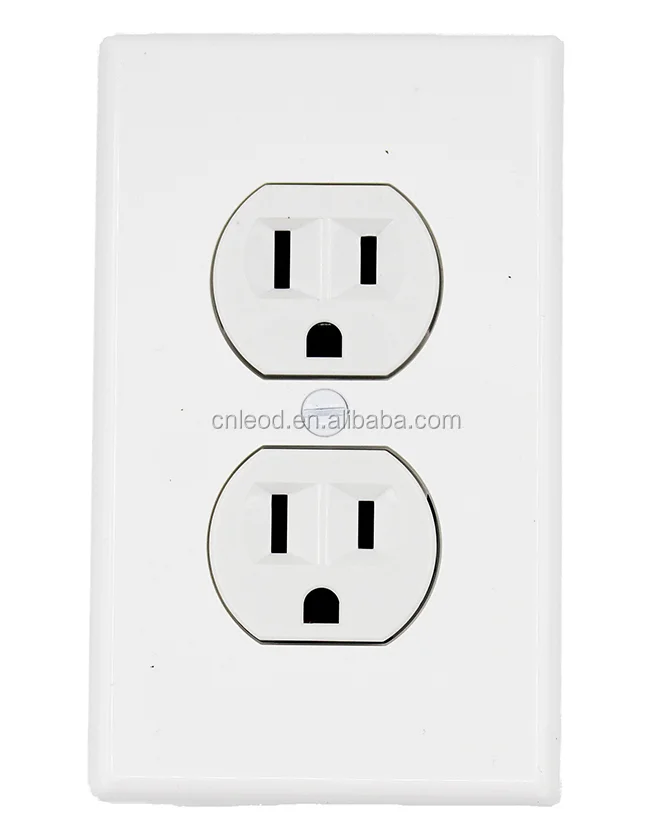 20 Amp 125v Duplex Receptacle Outlet Wall Switch Electrical Socket,Wall ...
