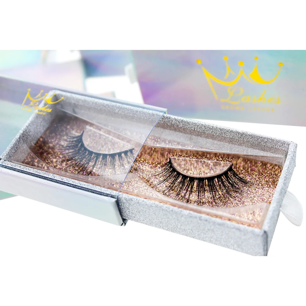 Crown Lashes Eyelash Producer 100% Hand Made 3d Silk Lashes - Buy ...