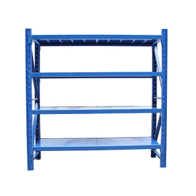 Customized Industrial Workshop Display Shelving - Metal Storage Racks
