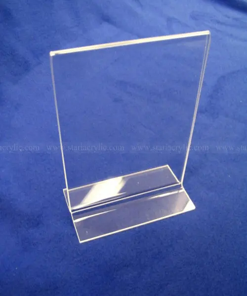 A4 Acrylic Table Top Sign Holder - Eco-Friendly & Stylish