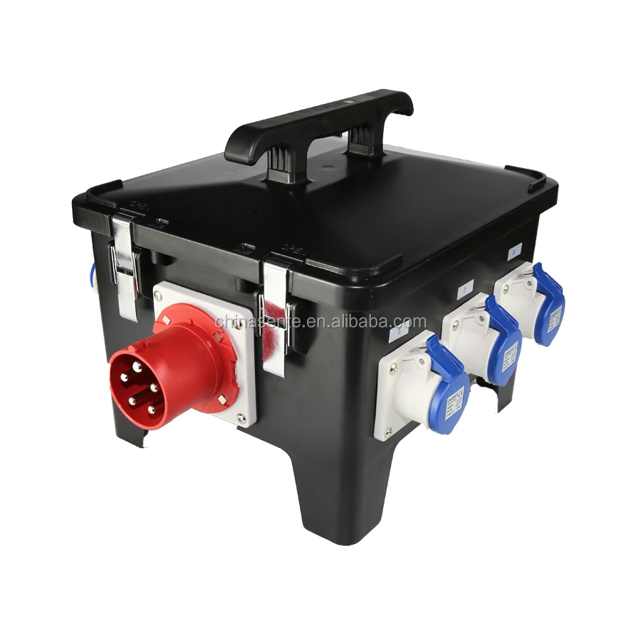 IEC Socket Industrial Tipo Caja Portátil Caja de Distribución de ...
