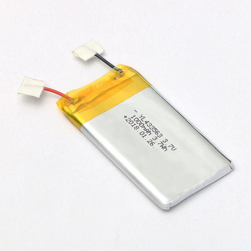 Li-ion Lithium Polymer Battery 3.7v 1000mah Rechargeable Battery Cell 3 ...