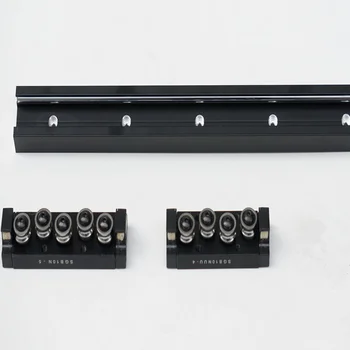 Dual Axis Linear Guide Rail Linear Roller Slide With Linear Roller ...
