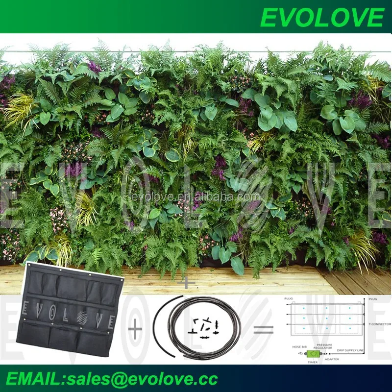 Modular Green Wall Automatic Watering Planter System - Buy Modular ...