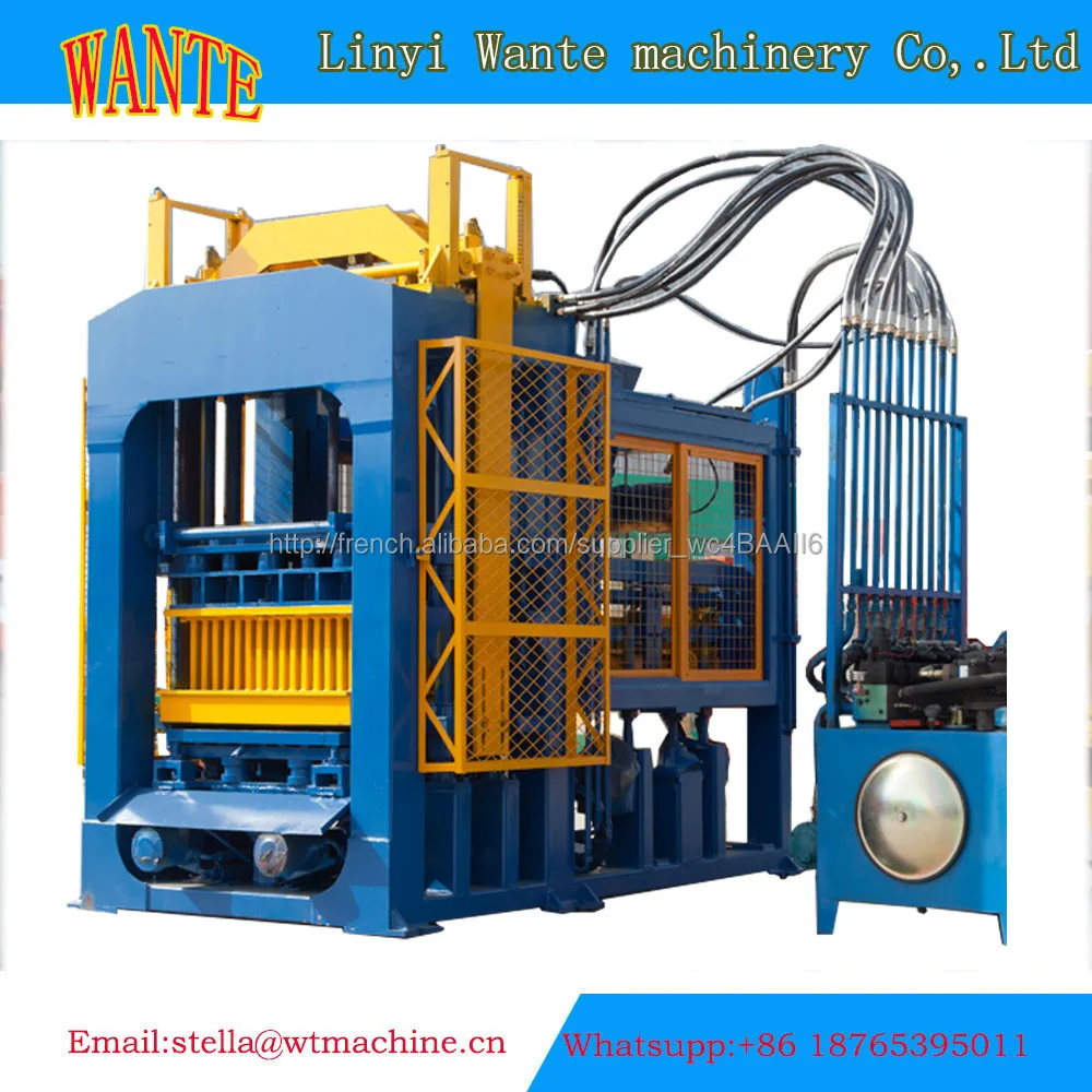 Machine Vient De La Chine ! Qt6-15 Machine De Pavé/ Pavé De Rue Ou ...