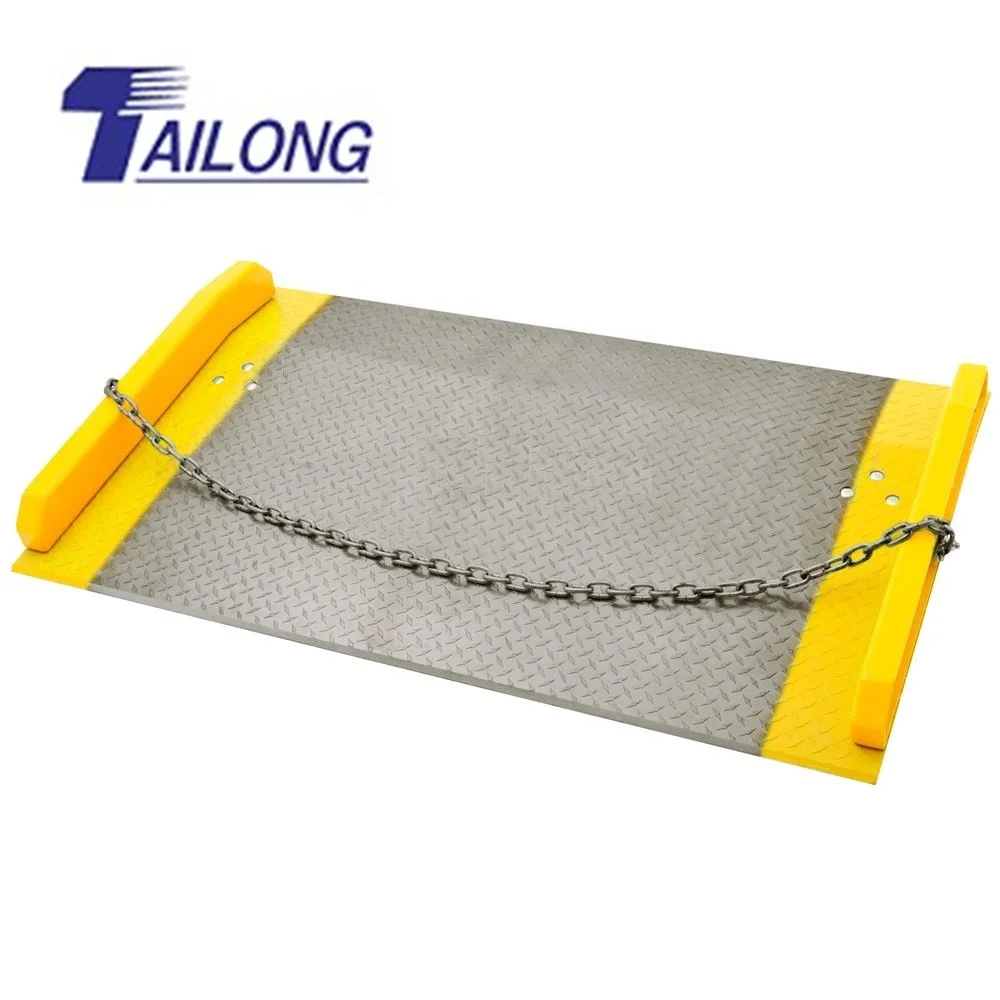 Heavy Duty 15000lbs Capacity Steel Dock Board Aluminum Curbs Forklift ...