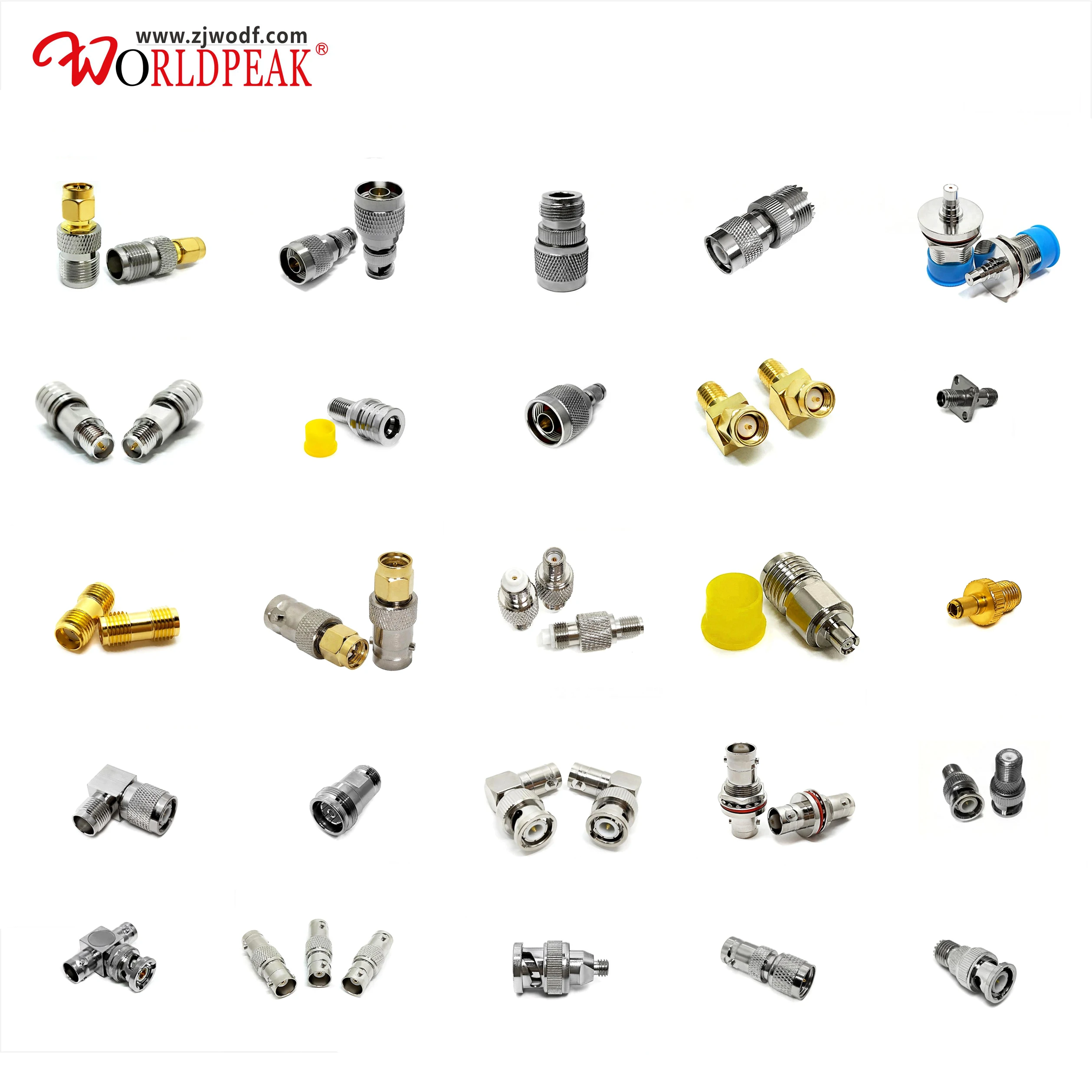 Rf Connector Adaptor Dual Female Tnc Bulkhead To Sma Cable Coaxial ...