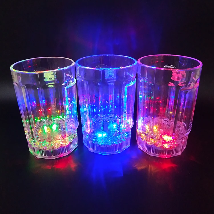 17 Oz Led Light Up Beer Mug 480ml Led Light Cup Liquid Activated Led ...