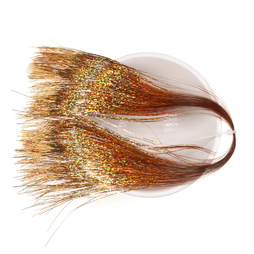 Fly Tying Material Holographic Flat Tinsel Flashbou Flashabou Poly ...
