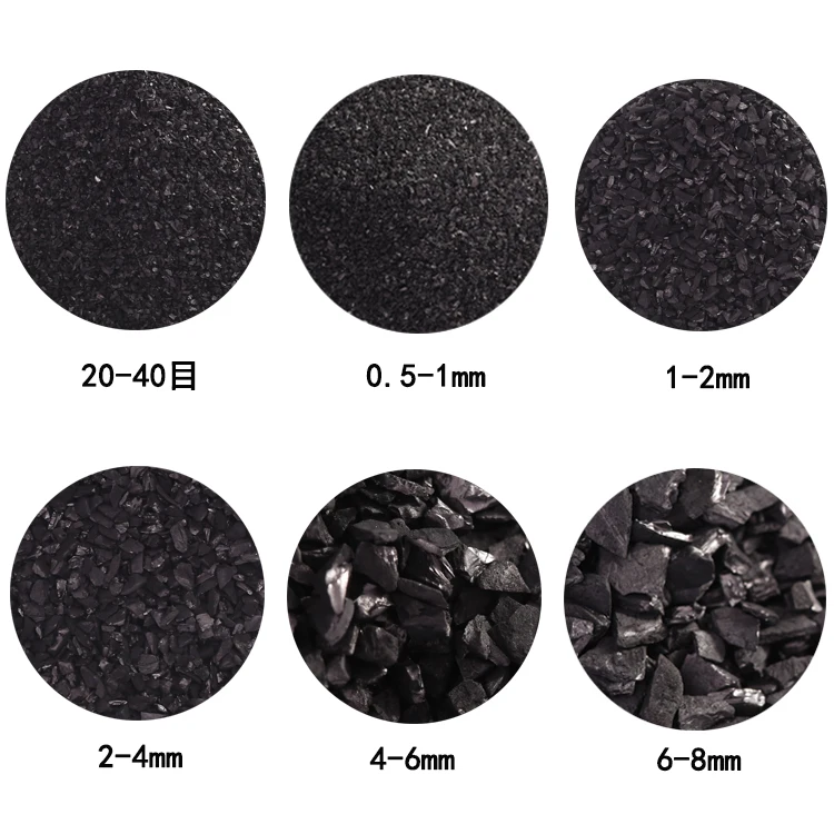 8x20 Mesh Granular Activated Carbon - Coconut Shell Based