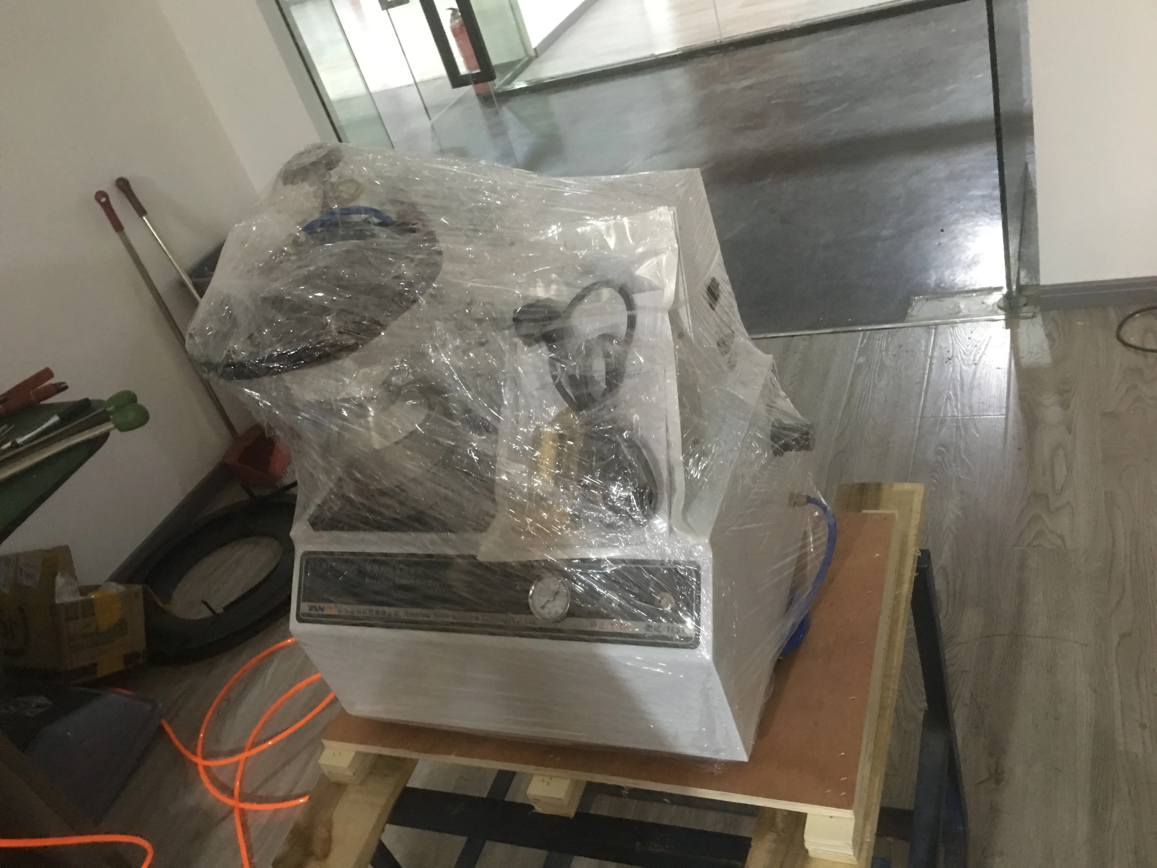 Corrugated Paper Burst Mullen Pressure Bursting Strength Test Machine ...