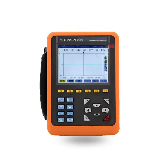 VICTOR 5000 1000A Current Sensor Handheld Electrical Energy Analyzer ...