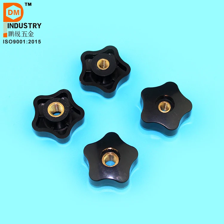 M6 Plastic Star Knob Thumb Nuts - Buy Plastic Thumb Nuts,Plastic Knob ...
