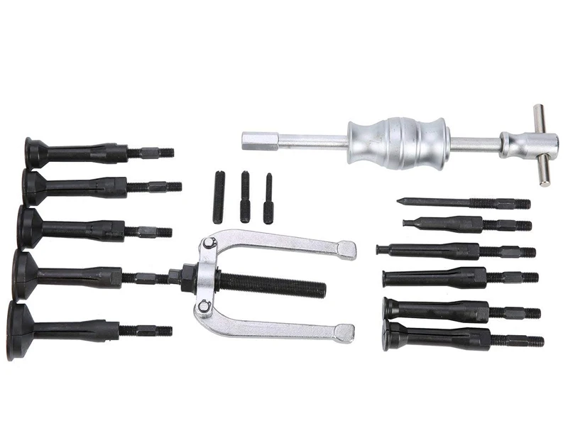 16pcs Comprehensive Blind Hole Bearing Puller Set With Slide Hammer For ...