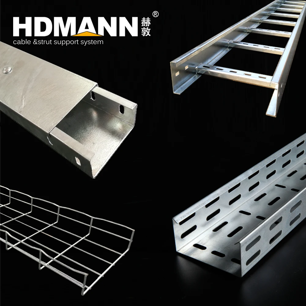 HDMANN Professional Metal Powerful Support OEM Cable Tray Manufacturer ...