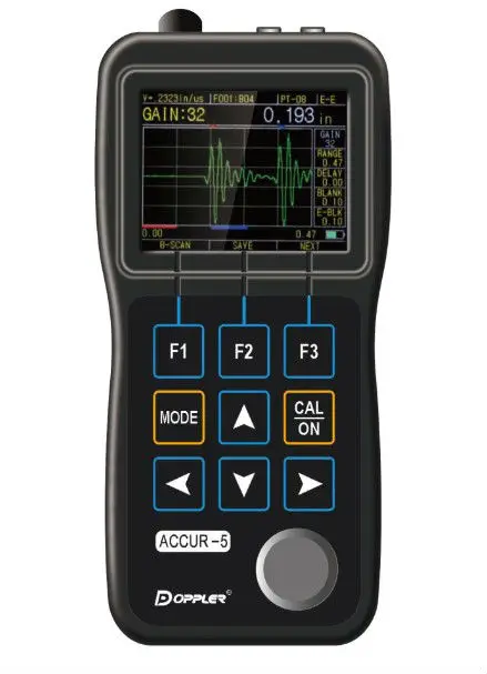Doppler NDT Ultrasonic Thickness Gauge Accur-5 for Precision