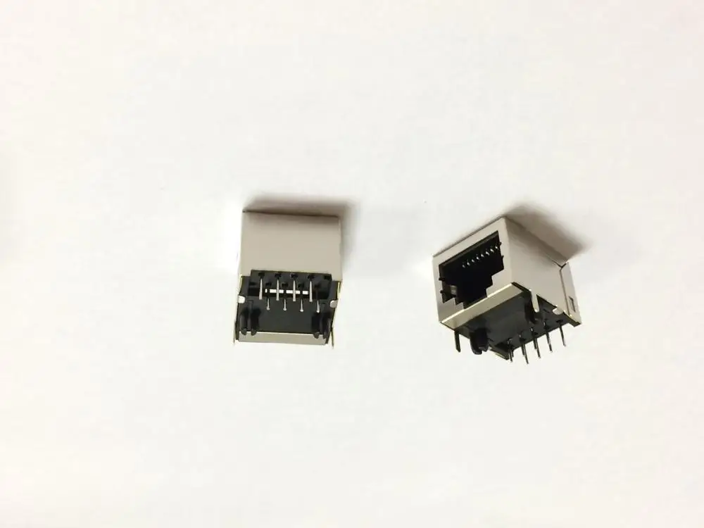 10 Pin Rj45 Modular Connector Female For Lan - Buy Rj45 Connector,Cat ...
