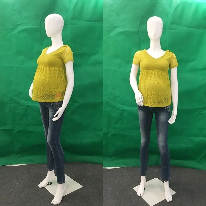 Adjustable Full Body Pregnant Torso Women Dressmaking Dummy Mannequin ...