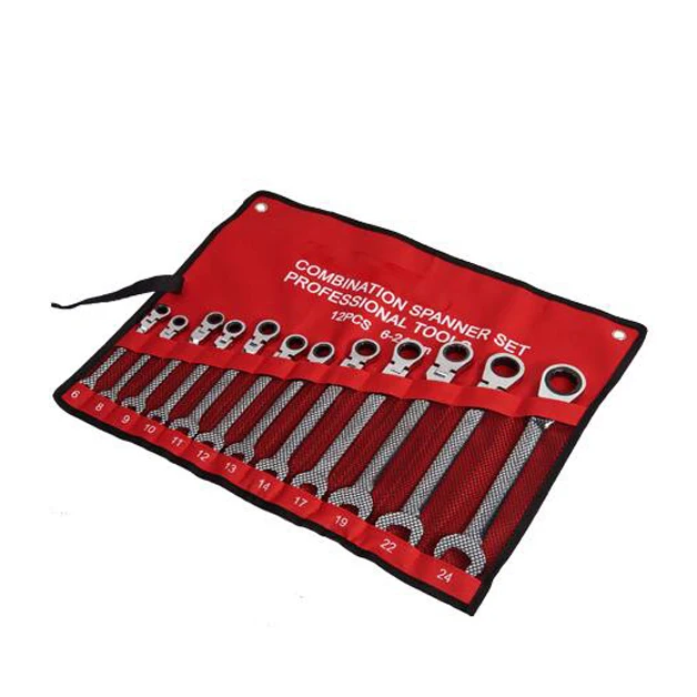 Combination Spanner Tool Set With Rachet Wrench For Confined Space And ...
