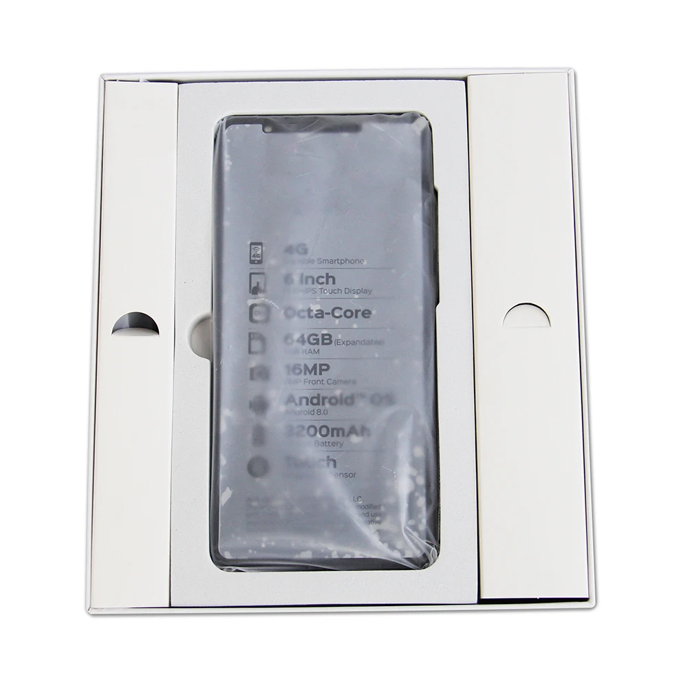 Pretech Cheap Water Drop Screen 2g 3g 4g Android 8.0 9.0 Mobile Phone ...