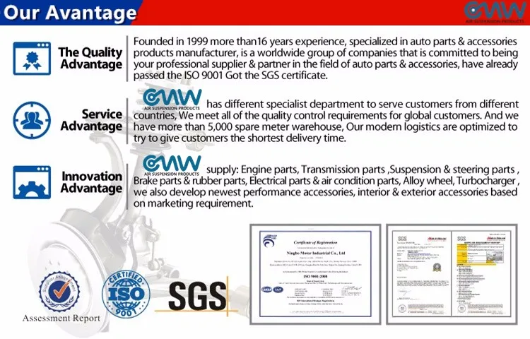 Rear Air Suspension Shock For Porsche 970 Panamera 97033316104 ...