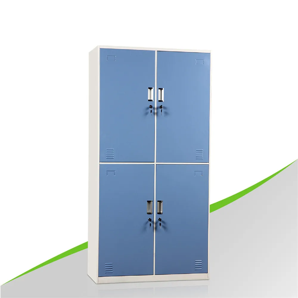 Four door steel almirah store