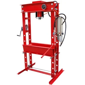 Heavy Duty 50ton Hydraulic Shop Press With Air Pump And Gauge - Buy ...