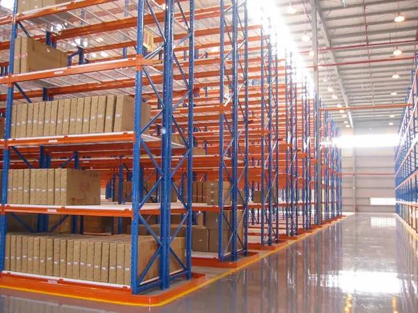 Customized VNA Pallet Rack Corrosion Protection Selective Warehouse ...
